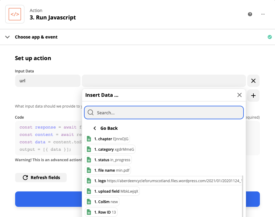 Importing applications with Zapier – Good Grants Help Centre