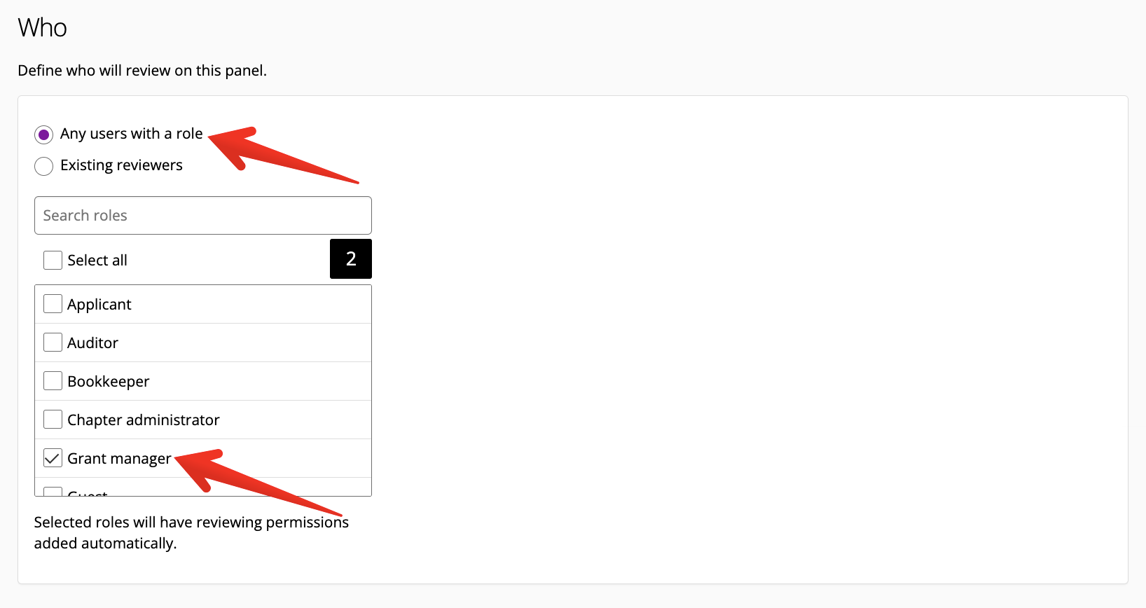 How do I test my reviewing setup? – Good Grants Help Centre